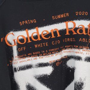 Off-White | Sweaters | Offwhite Cartoon Golden Ratio Sweatshirt | Poshmark